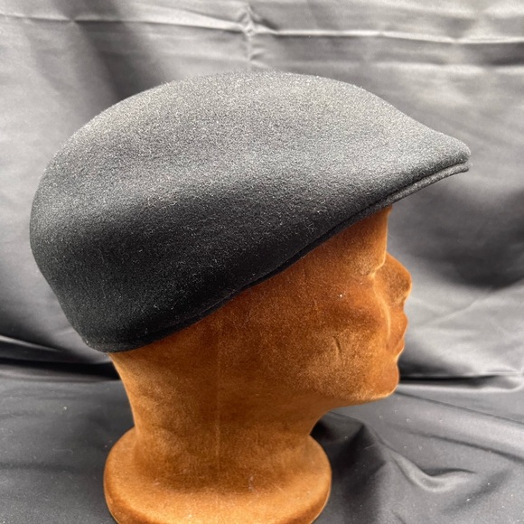 country gentalman | Accessories | Vintage 0 Wool Black Newsboy Cap By ...